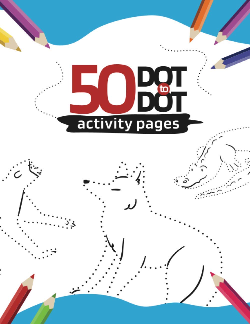 Buy 50 Dot to Dot Activity Pages: Numbers 1-75 | Ages 4 to 8 ...