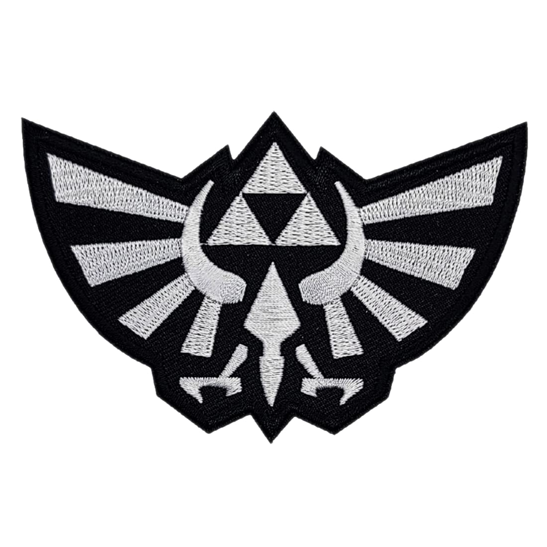 Amazon.com: Legend of Zelda Hyrule Royal Crest Logo Embroidered Patch ...
