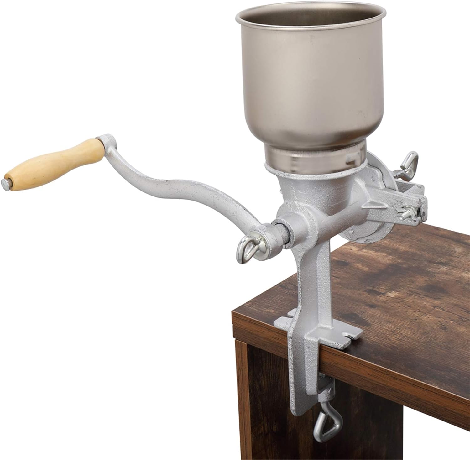 Molino de granos molino de grano de manivela de mano molinillo de trigo ...