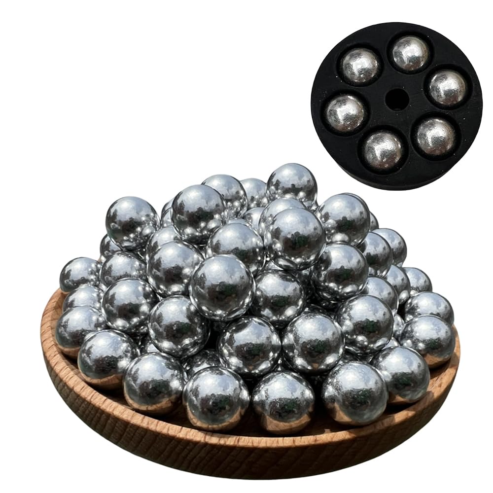 Amazon.com : 100PCS .50Cal Paintballs ，0.50 Caliber Solid Aluminum ...