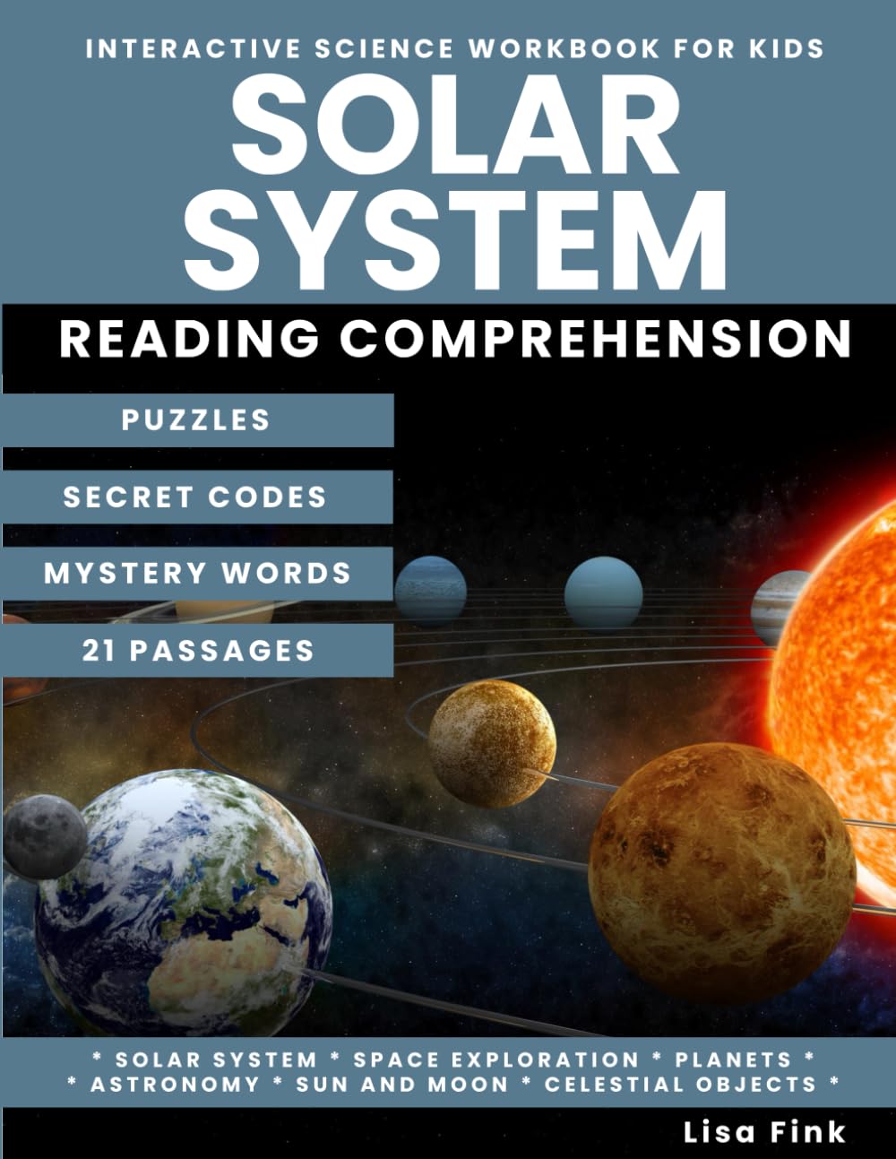 Amazon.com: Solar System Interactive Science Workbook for Kids: Puzzles ...