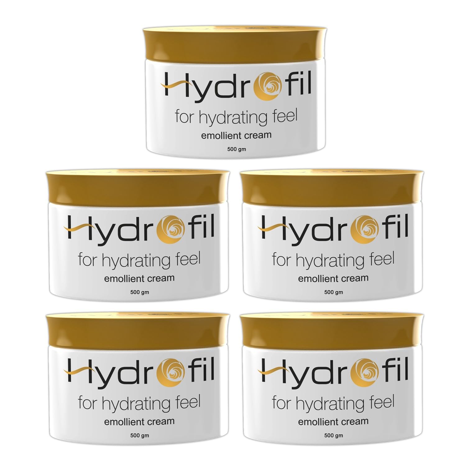 Hydrofil Moisturizing Cream (500ml): Pack of 5 : Amazon.in: Beauty