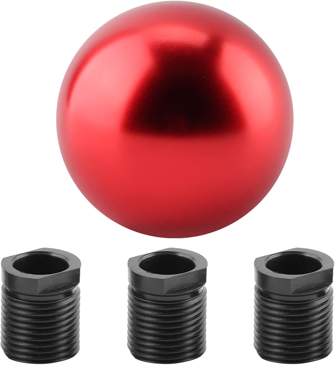 Amazon.com: Majatou Red Round Ball Shift Knob Car Gear Shifter Knob ...