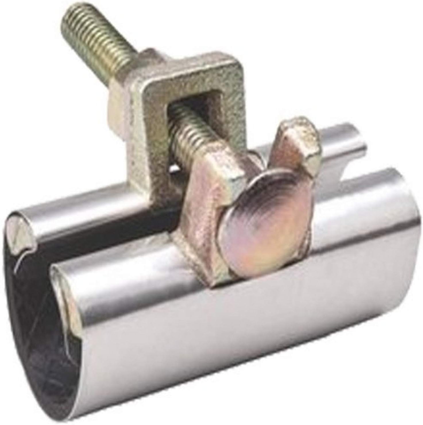 Plumber's Choice 93930 3/8-Inch Iron Pipe by 3-Inch Repair Clamp with 1 ...