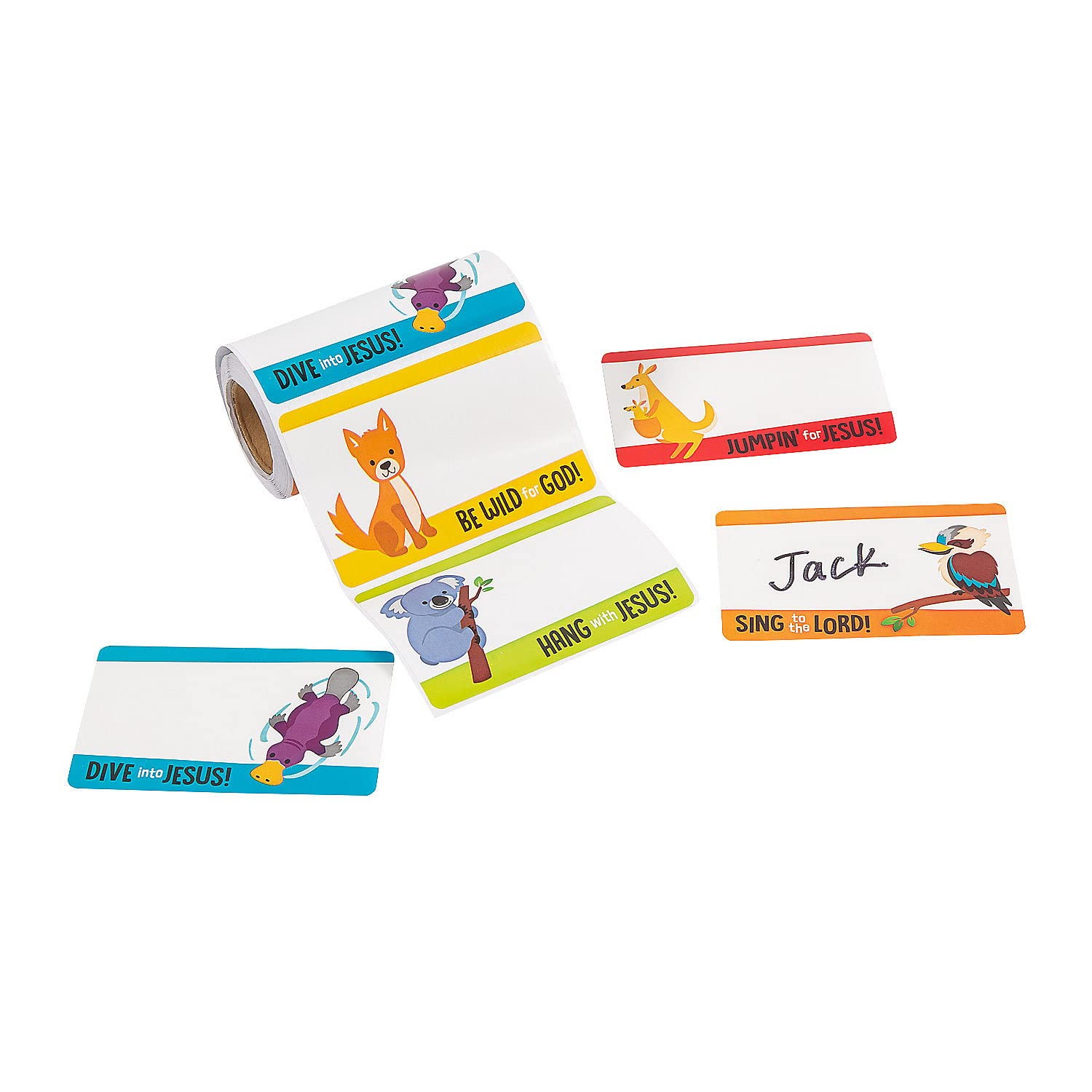 Amazon.com: Fun Express Outback VBS Name Tags/Labels - VBS Vacation ...