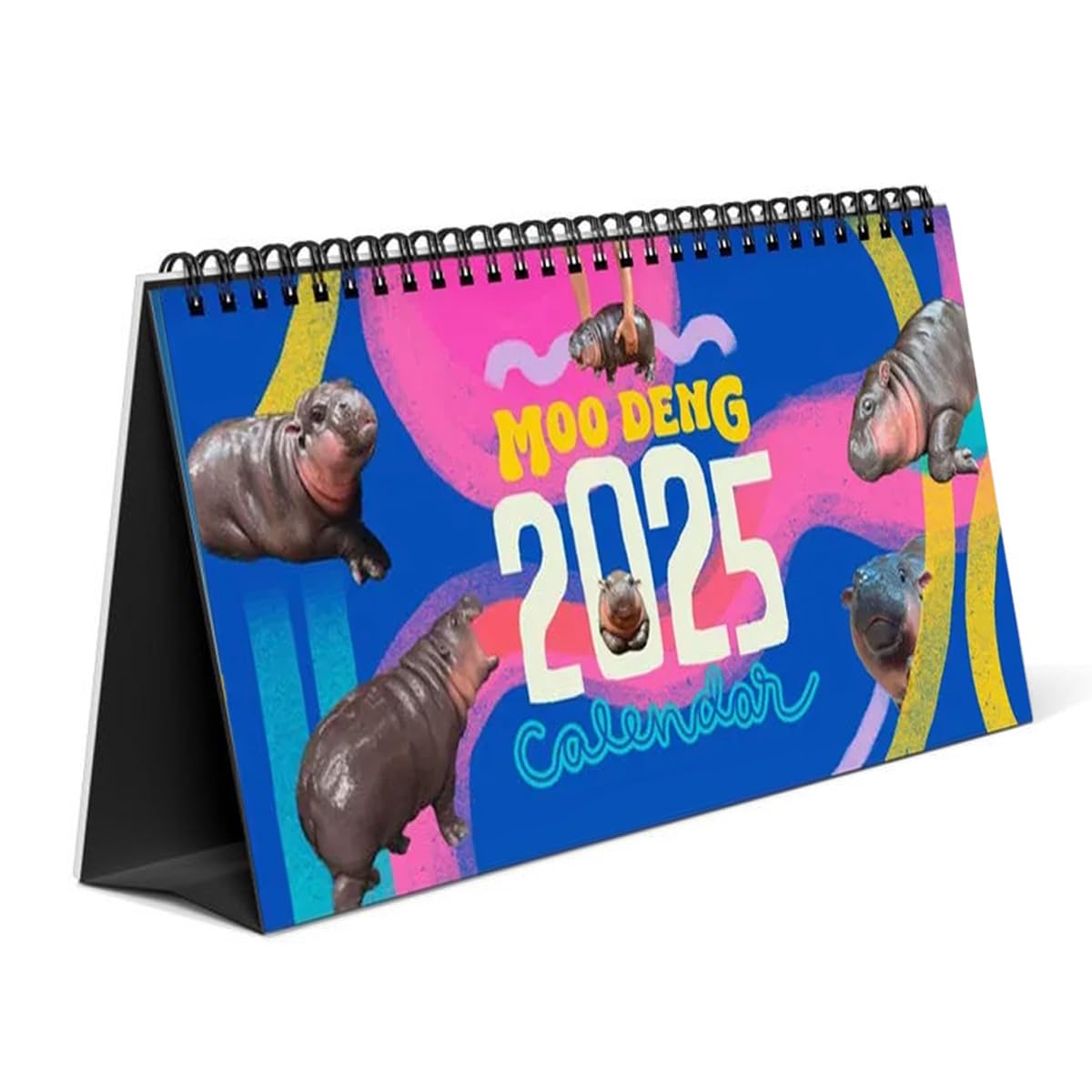 Buy Moo Deng | 2025 Desktop ,10" x 5" Baby Pygmy Hippo Moo Deng ...