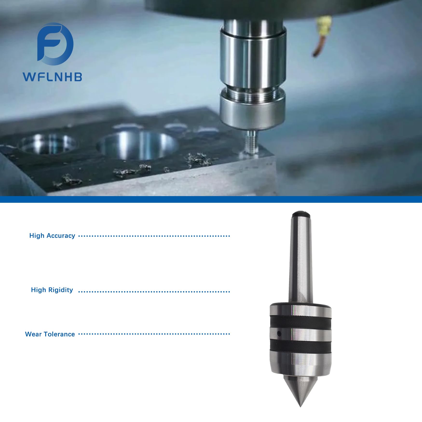 Snapklik.com : Live Center 2MT 60 Degree Lathe Medium Duty Live ...