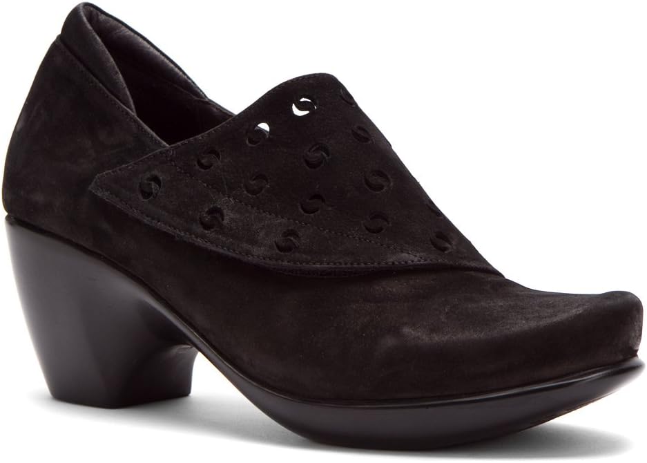 Amazon.com | NAOT Women's Precious Dress Pump, Black Velvet Nubuck, 42 ...