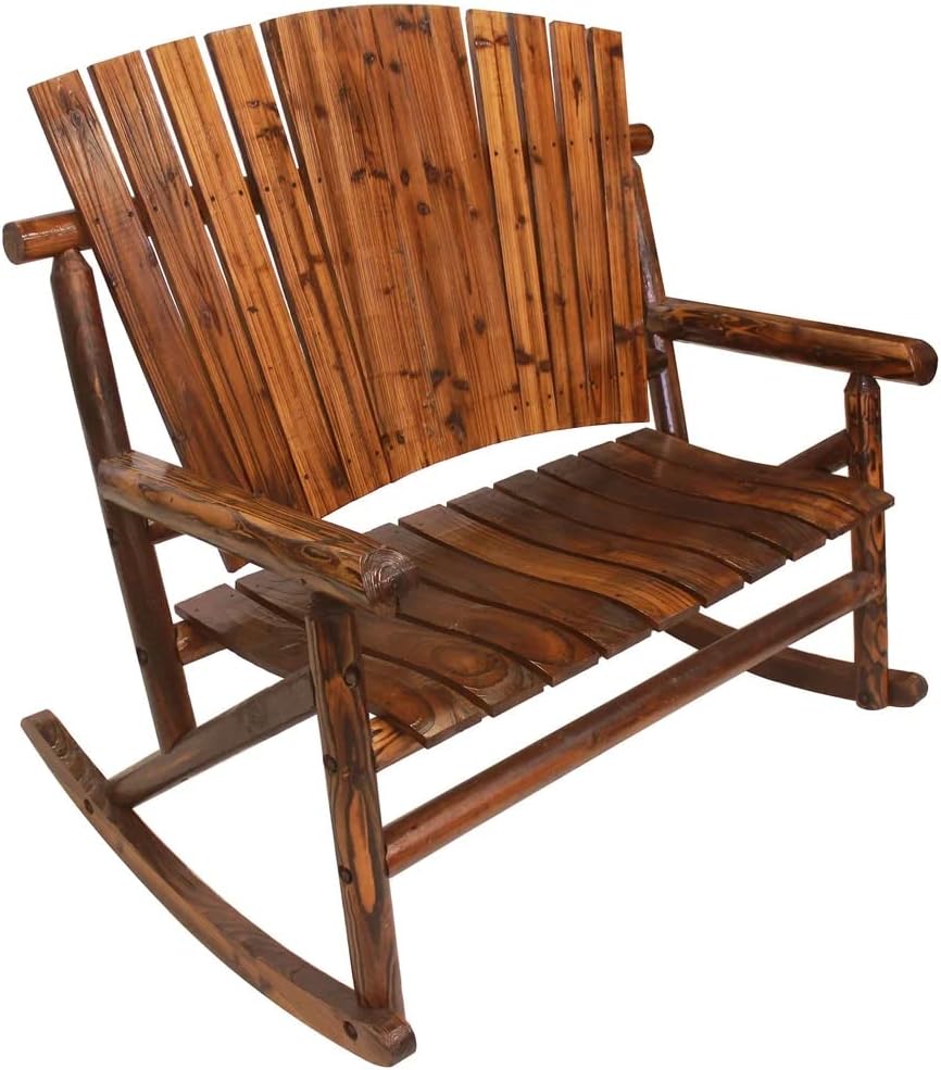 Amazon.com: Char-Log Double Rocker Bench by Leigh Country (RHS05/23 ...