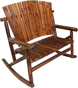 Amazon.com: Char-Log Double Rocker Bench by Leigh Country (RHS05/23 ...