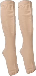 Amazon.com: Compression Stockings for Men and Women, Open Toe Stockings ...