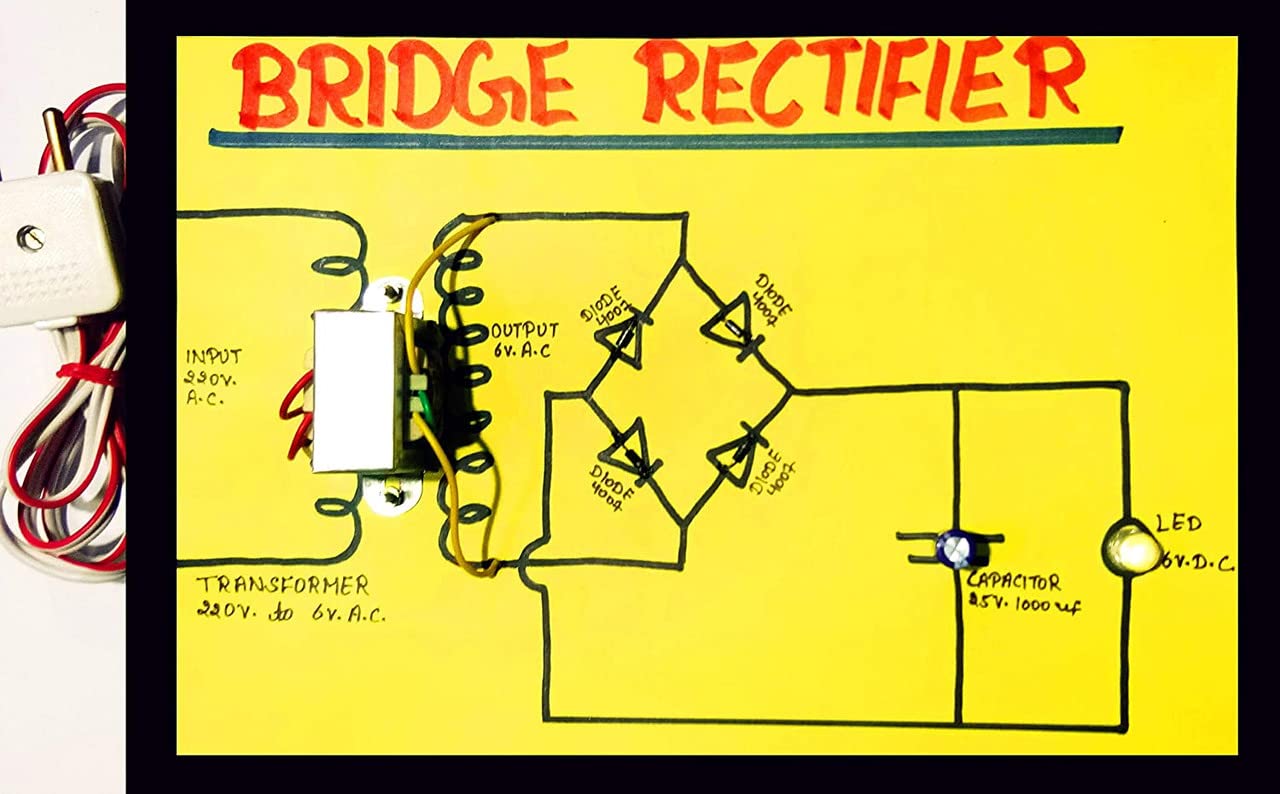 Buy Paper Science Projects Bridge Rectifier Project, Yellow Online at ...