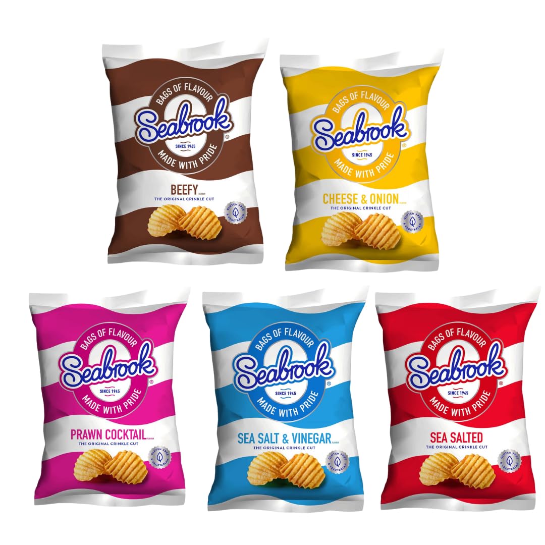 Seabrook Crisps Logo Seabrook Crisps And Morrisons Have Joined Forces