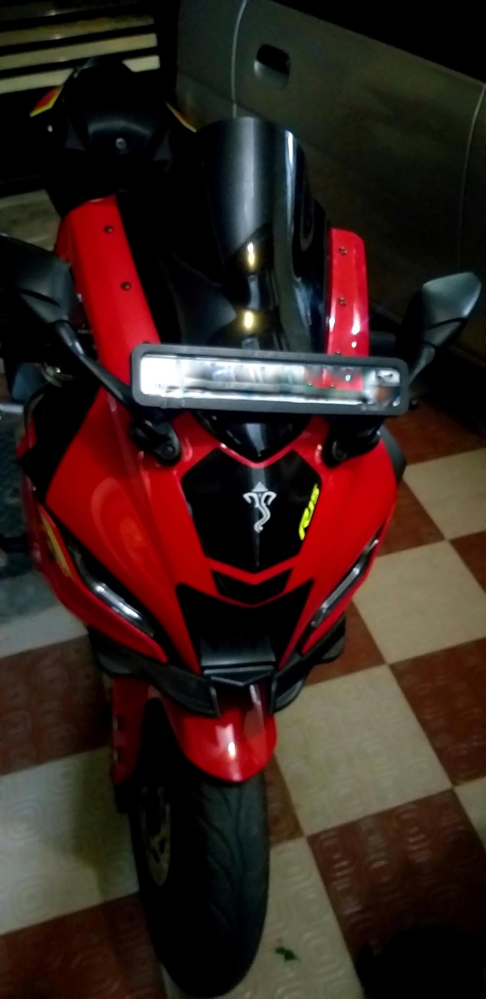 RACE COPZ Combo Offer Racing DB Visor + Winglet 2.0 for Yamaha R15 V4 ...