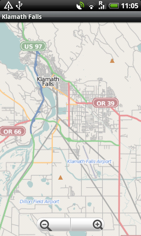 Klamath Falls Street Map - App on the Amazon Appstore