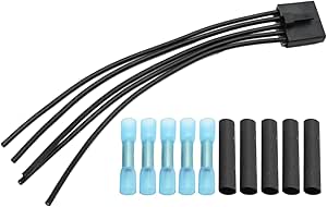 Amazon.com: Aynaxcol WPT1285 Blower Motor Resistor Connector Wire ...