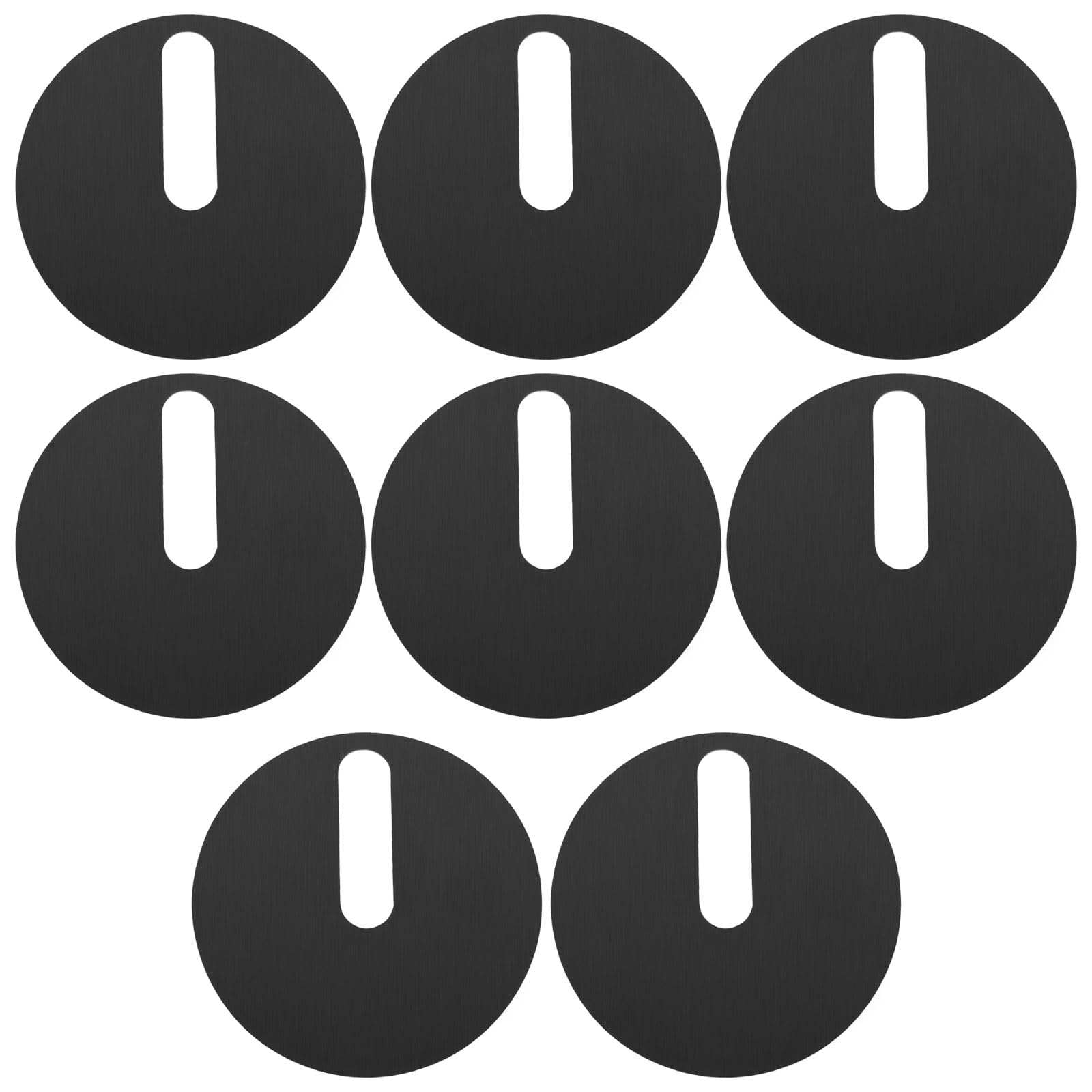 VGOL 8pcs Toilet Hinge Base Plate Washer 40mm Diameter Non-slip Toilet ...