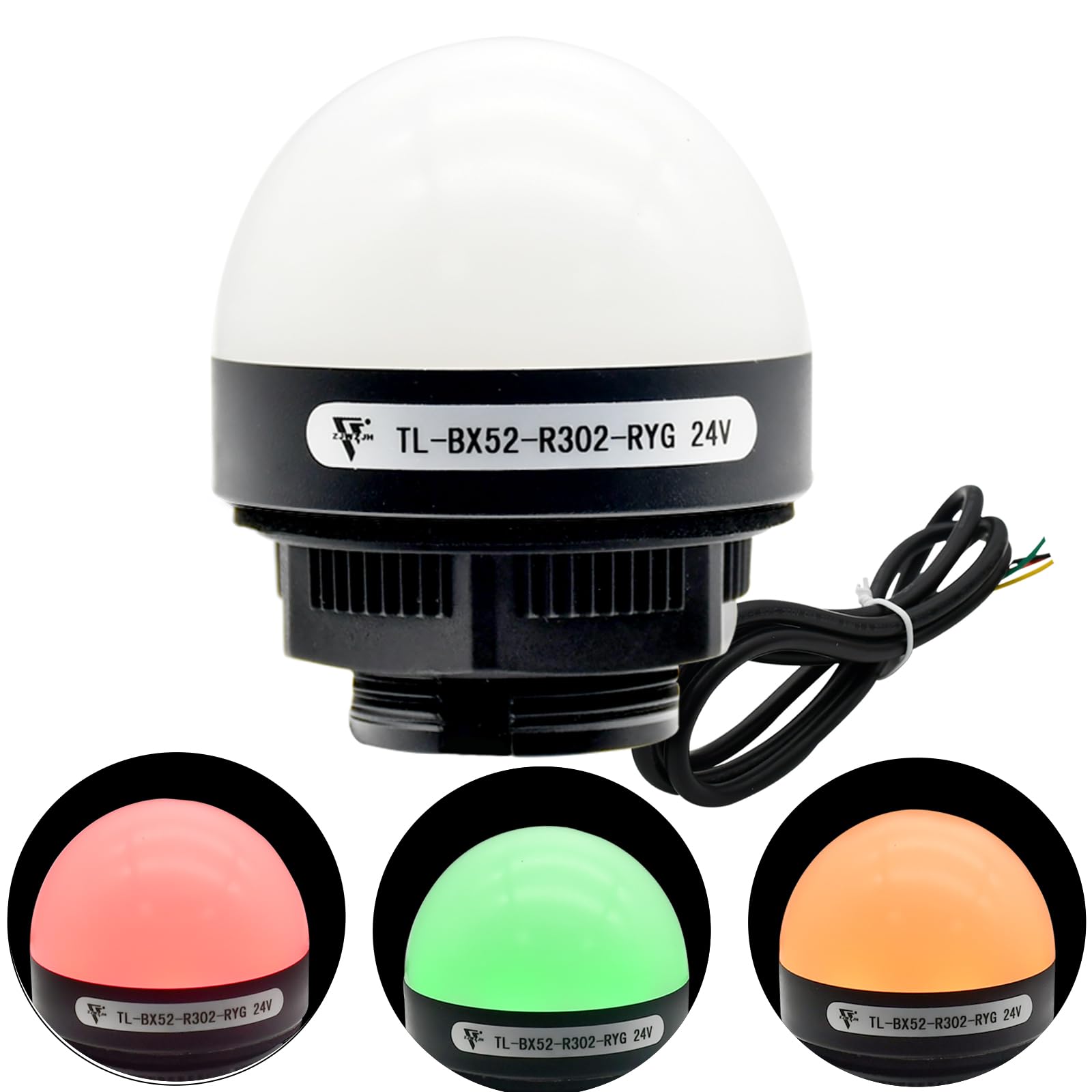 Snapklik.com : 24V LED Industrial Warning Lights, 3 Colors 1 Layer ...