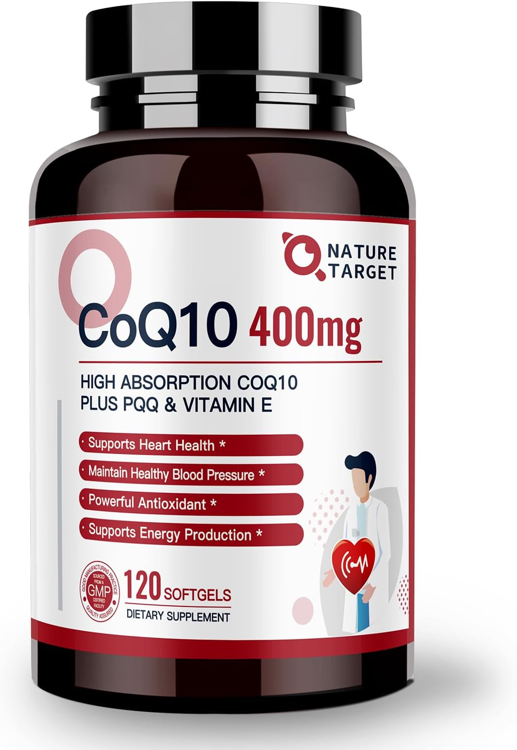 Amazon.com: Doctor's Best High Absorption CoQ10 with BioPerine, Gluten ...