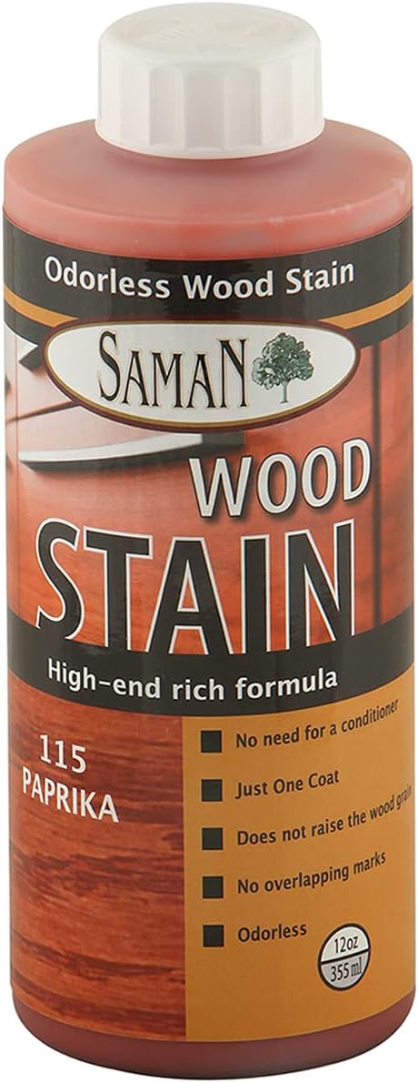 SamaN Interior Water Based Wood Stain - Natural Stain for Furniture ...