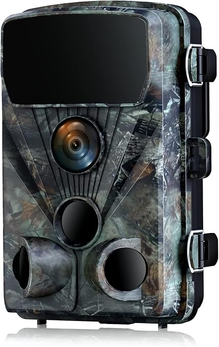 Wildlife Camera WIFI, 4K 24MP WiFi Bluetooth Trail Cameras with Night ...