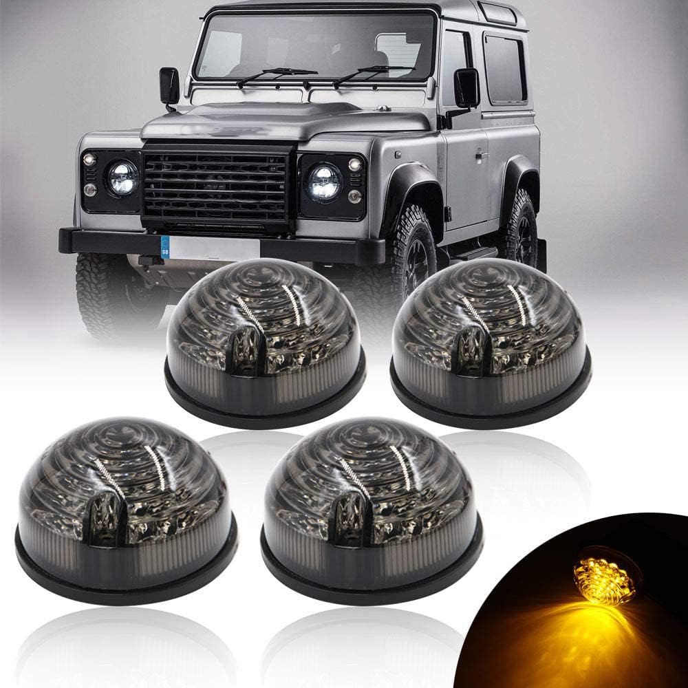 NSLUMO For Defender 90/110 Series 1 2 Standard Size Lamp Amber LED Side ...