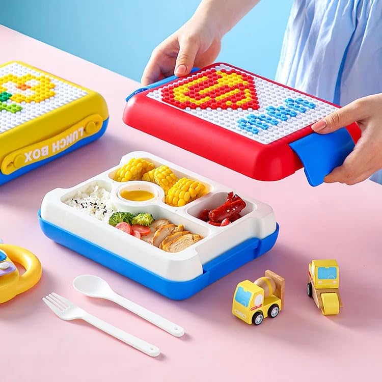 Amazon.com: Generic Bento box with building blocks, large, mixed: Home ...