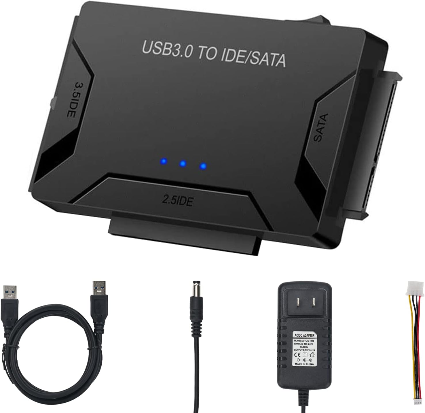 Amazon.com: USB 3.0 to IDE/SATA Hard Drive Adapter, External Converter ...