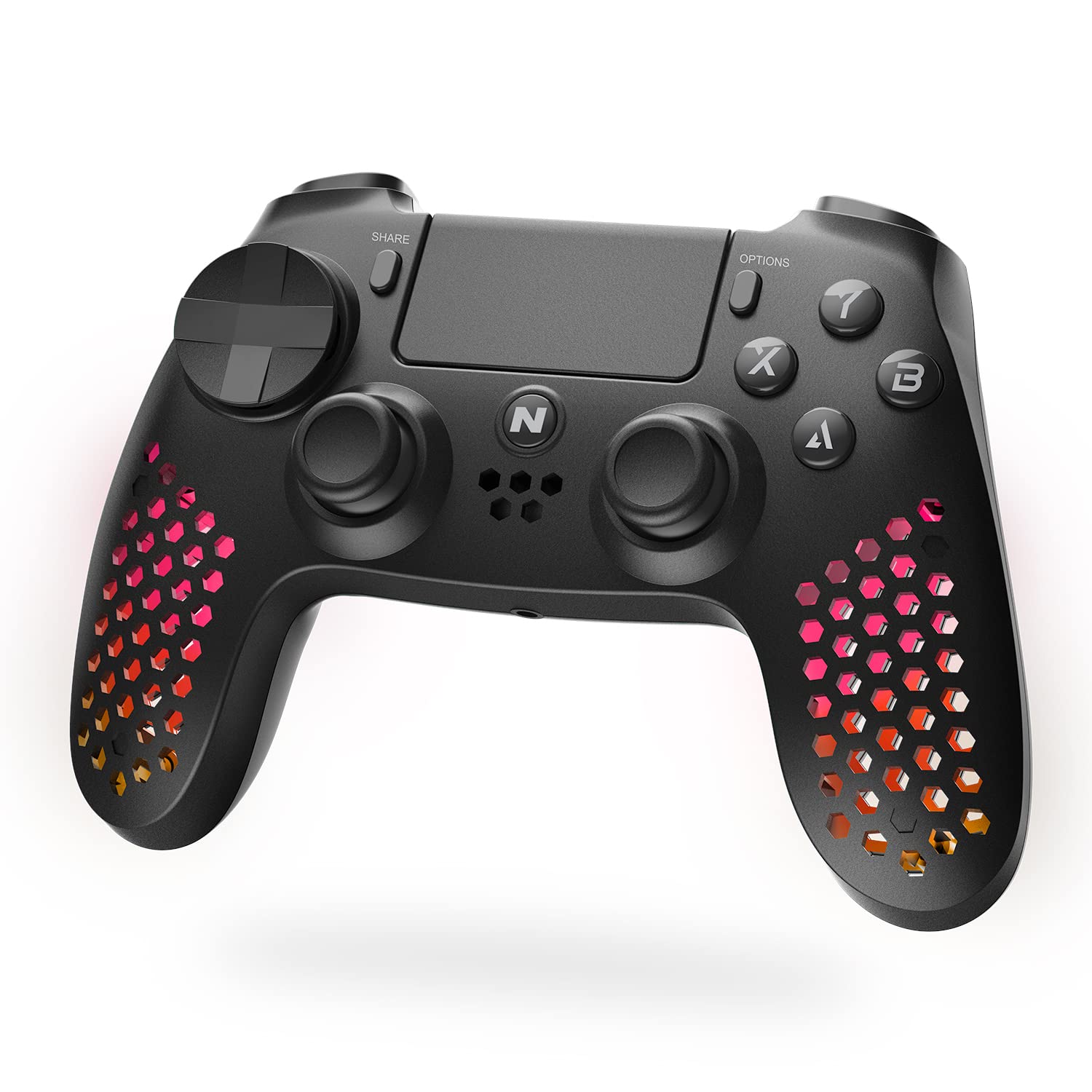 NITHO HEXAGON Wireless Controller Compatible with PS4/PS3/PC/Android ...
