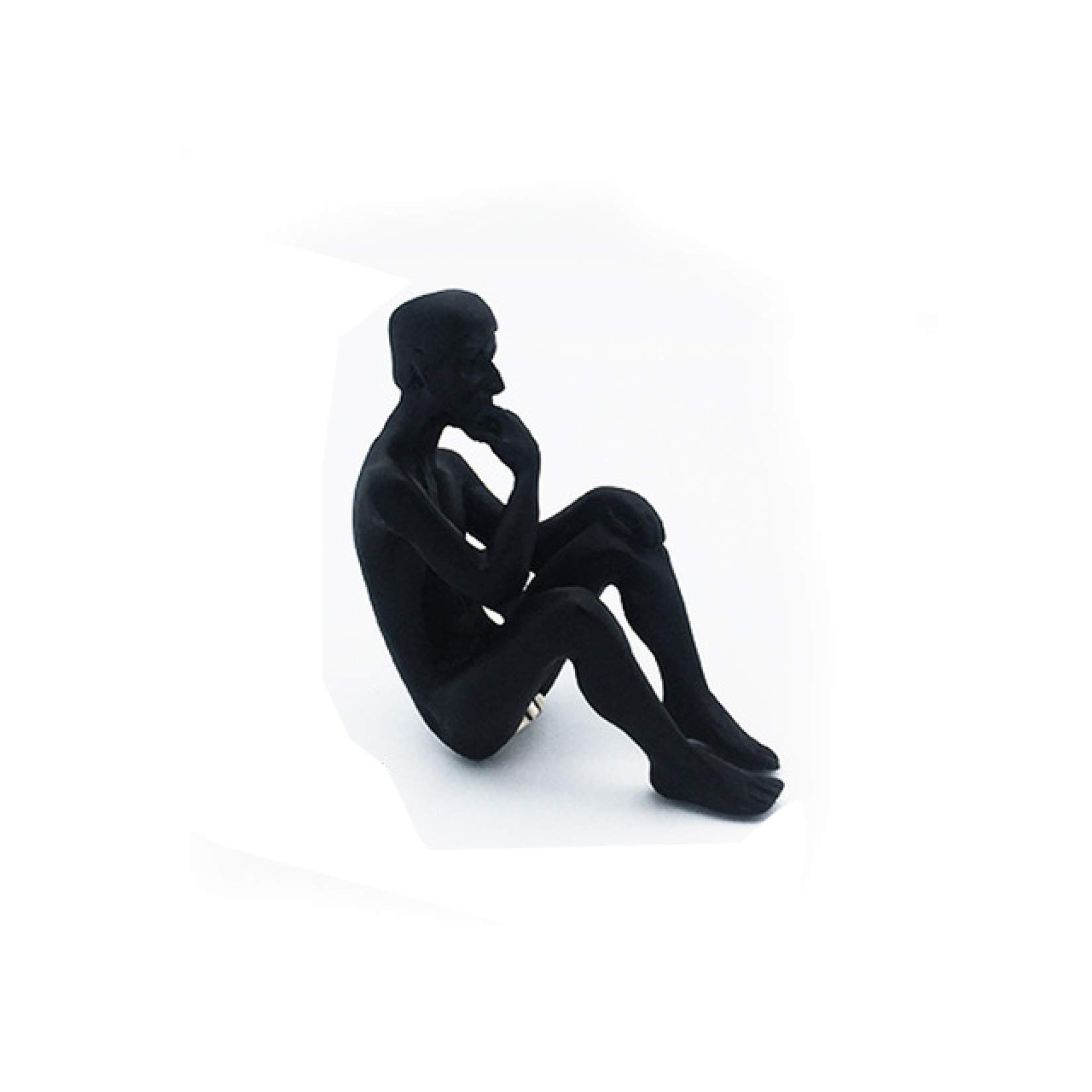 Thinker Statue Silhouette