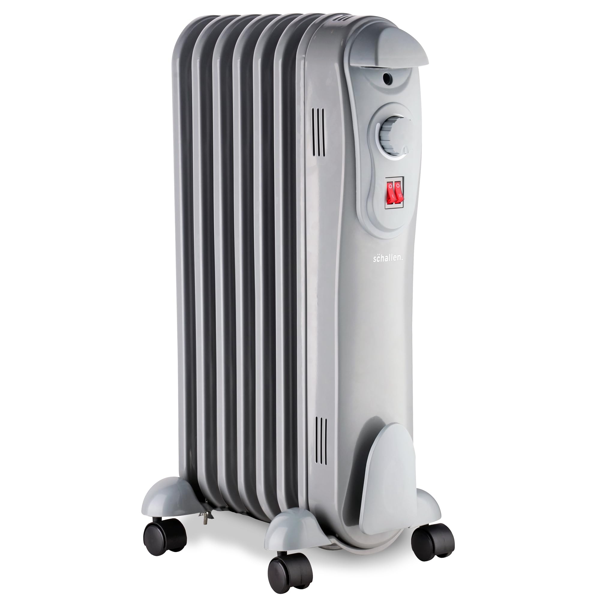 Schallen Portable Electric Slim Oil Filled Radiator Heater for Home and ...