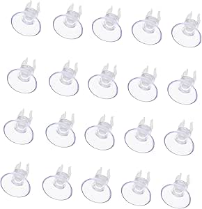 Amazon.com : LIOOBO 20pcs Aquarium Oxygen Holder Clips Cup Retainer for ...