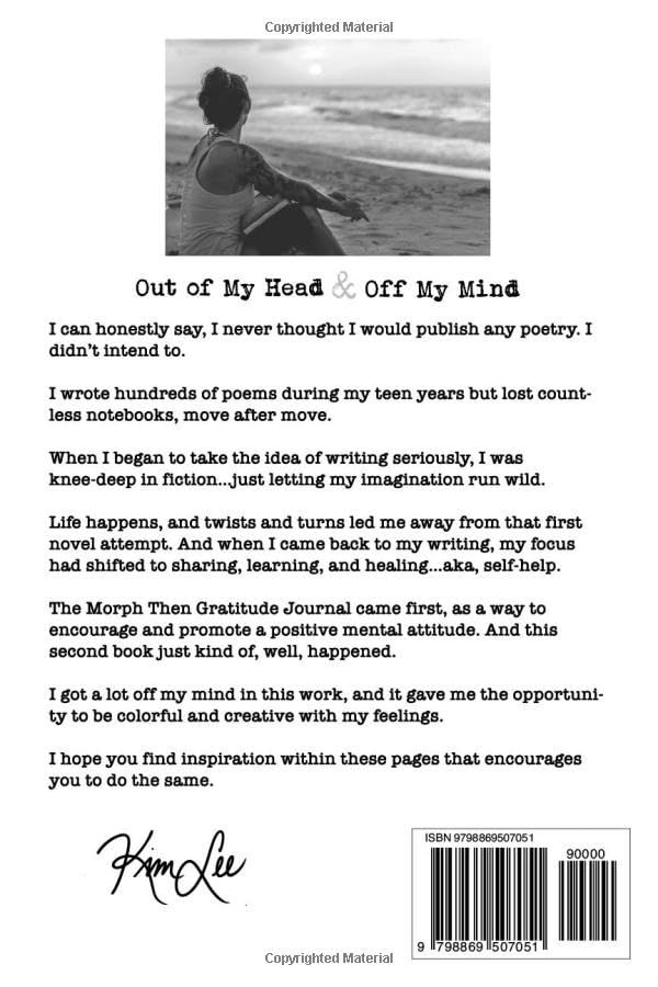 Snapklik.com : Out Of My Head And Off My Mind: A Poetry Collection
