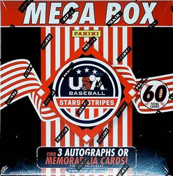 Amazon.com: 2025 Panini USA Baseball Stars and Stripes Factory Sealed ...