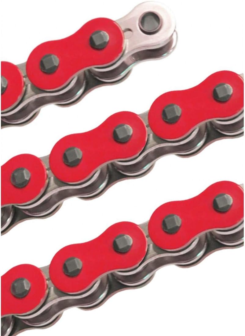 Amazon.com: EK Chains 530 ZVX3 NX-Ring Chain (120 Links) (Metallic Red ...