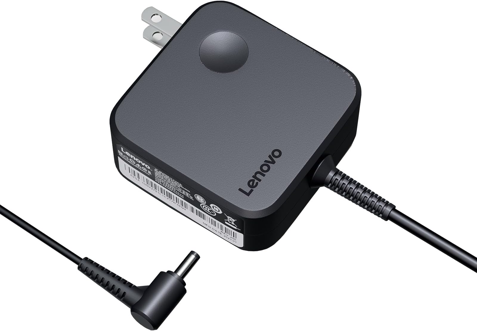 Amazon.com: 65W Round tip Charger for Lenovo V14 V15 V17 G2 G3 G4 abp ...