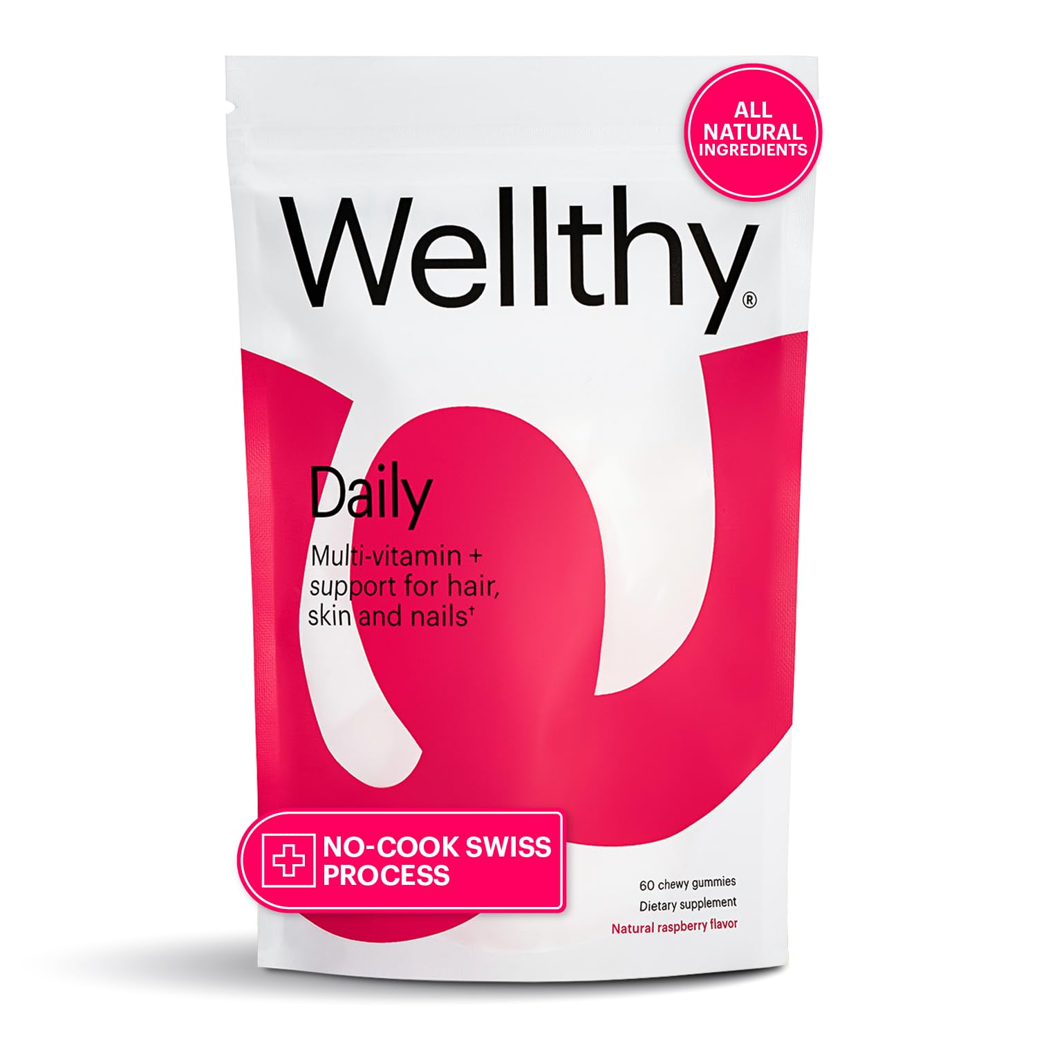 Wellthy Daily Multivitamin Gummy Vegan Chewable Vitamins For Women Men ...