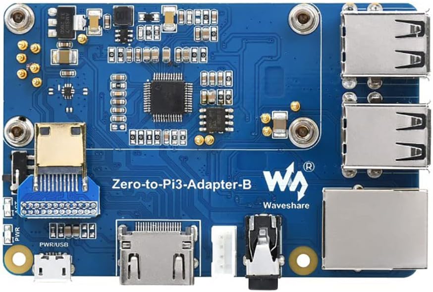 Amazon.com: Coolwell Raspberry Pi Zero 2W to 3B Adapter, Use Zero 2W to ...