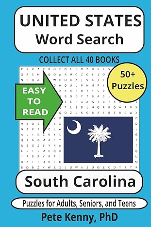 South Carolina Word Search Puzzle Book: Historical Cities and Towns of ...