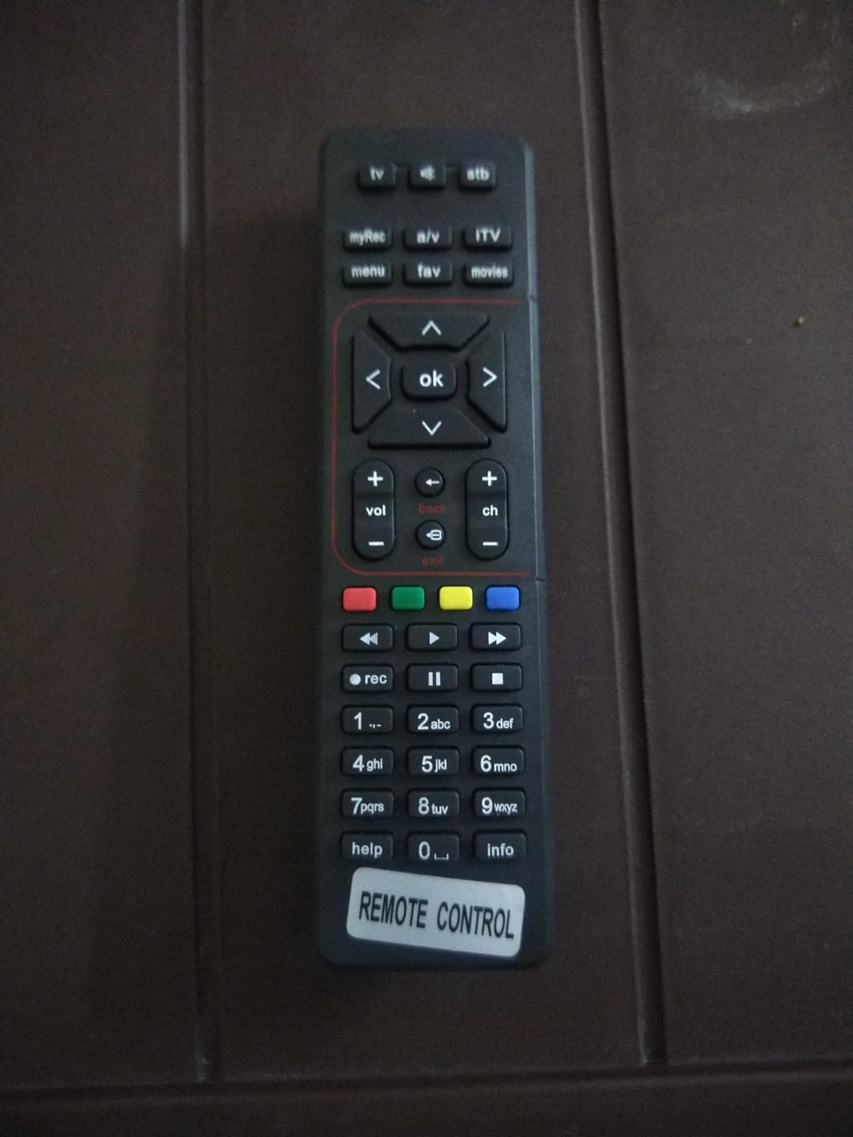 Buy Airtel DigitalTV Universal TV Remote for Set Top Box (Black) Online ...