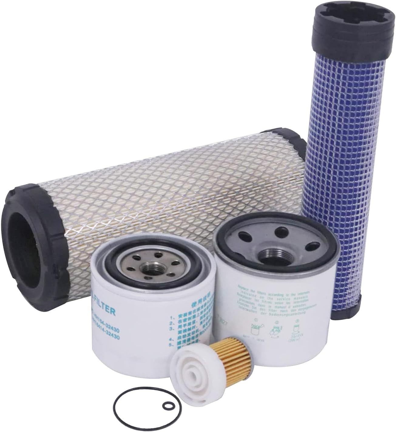 Amazon.com: JZGRDN Filter Maintenance Kit Compatible with Kubota L3800 ...