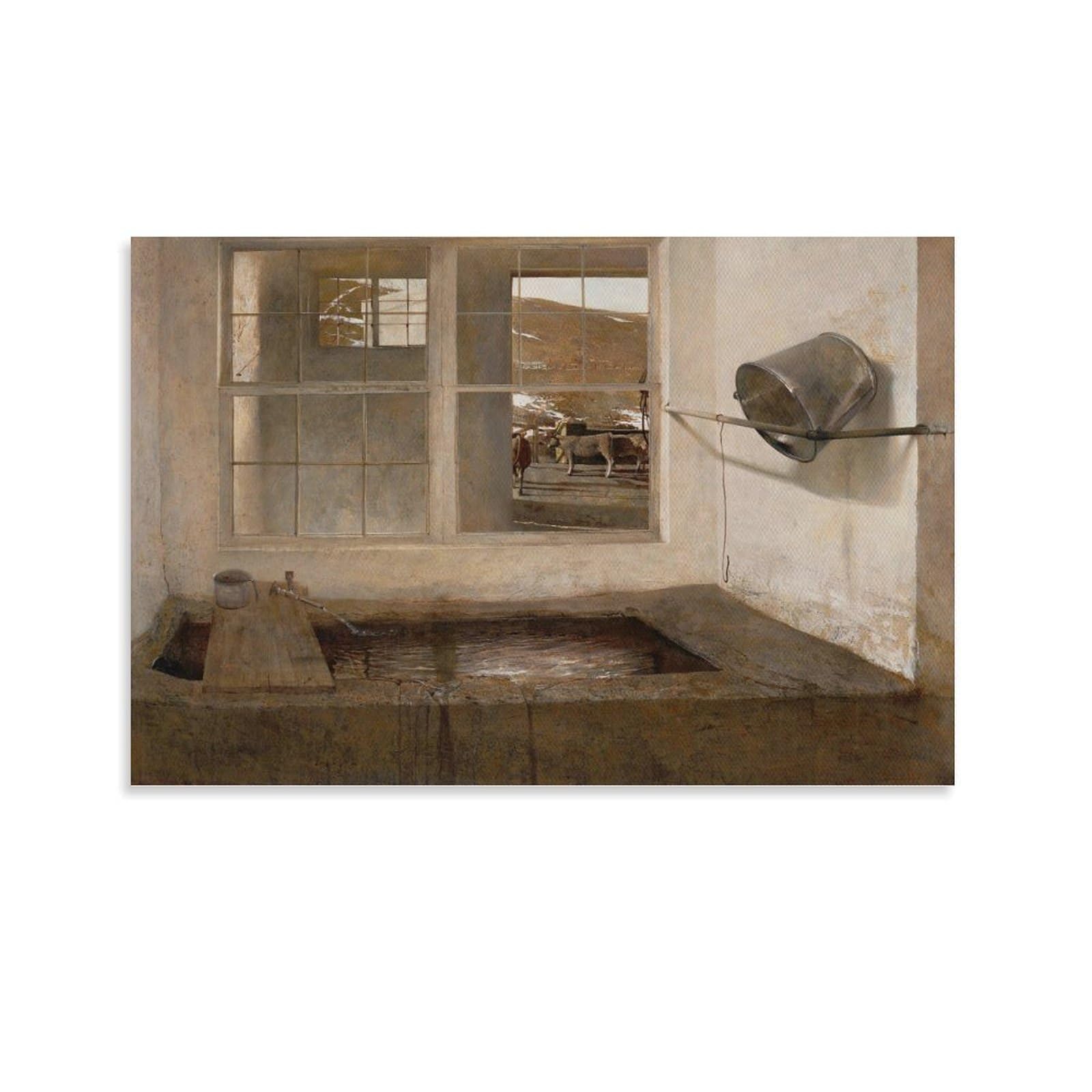 Amazon.com: JIANPIN Andrew Wyeth Spring Fed Canvas Printing Famous ...