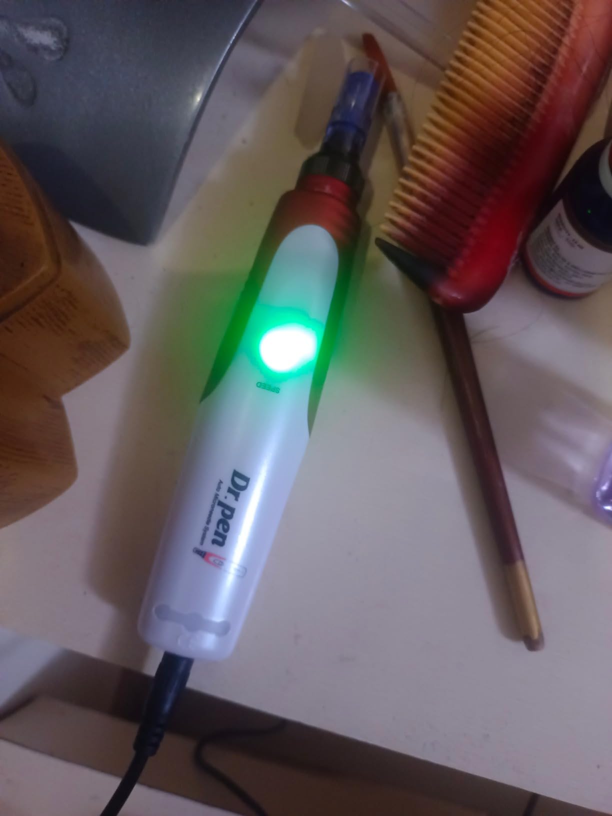 4beauty MYM Derma Pen Wired Meso Skin Renew Electric Derma Roller at ...