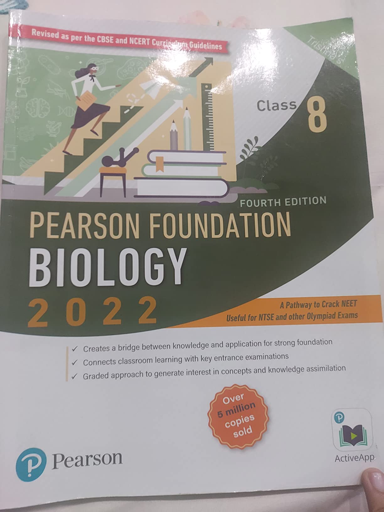 Pearson Foundation Biology Class 8 | Fourth Edition| Includes Active ...
