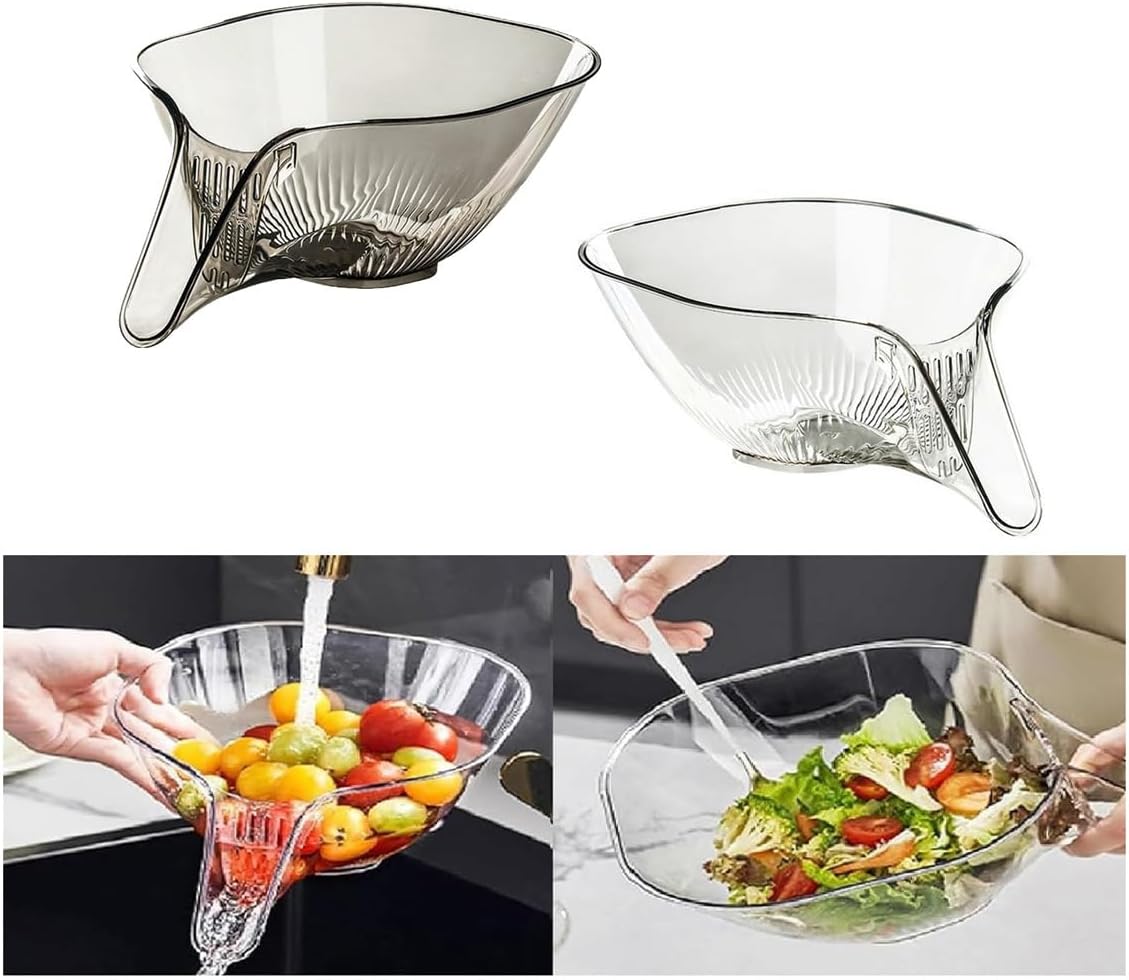 Amazon.com: Drainage Basket Funnel,Multifunctional Drainage Basket ...