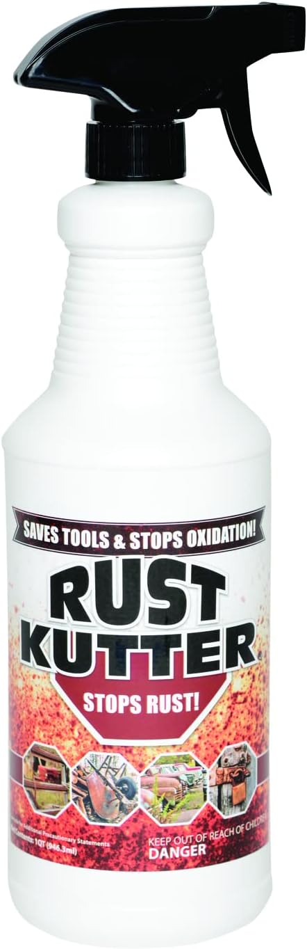 Amazon.com: Rust Kutter - Stops Rust and Converts Rust Spots to Leave A ...