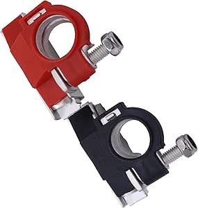 Amazon.com: 2pcs 12V Battery Terminal Connectors with 3 Way, Top Post ...