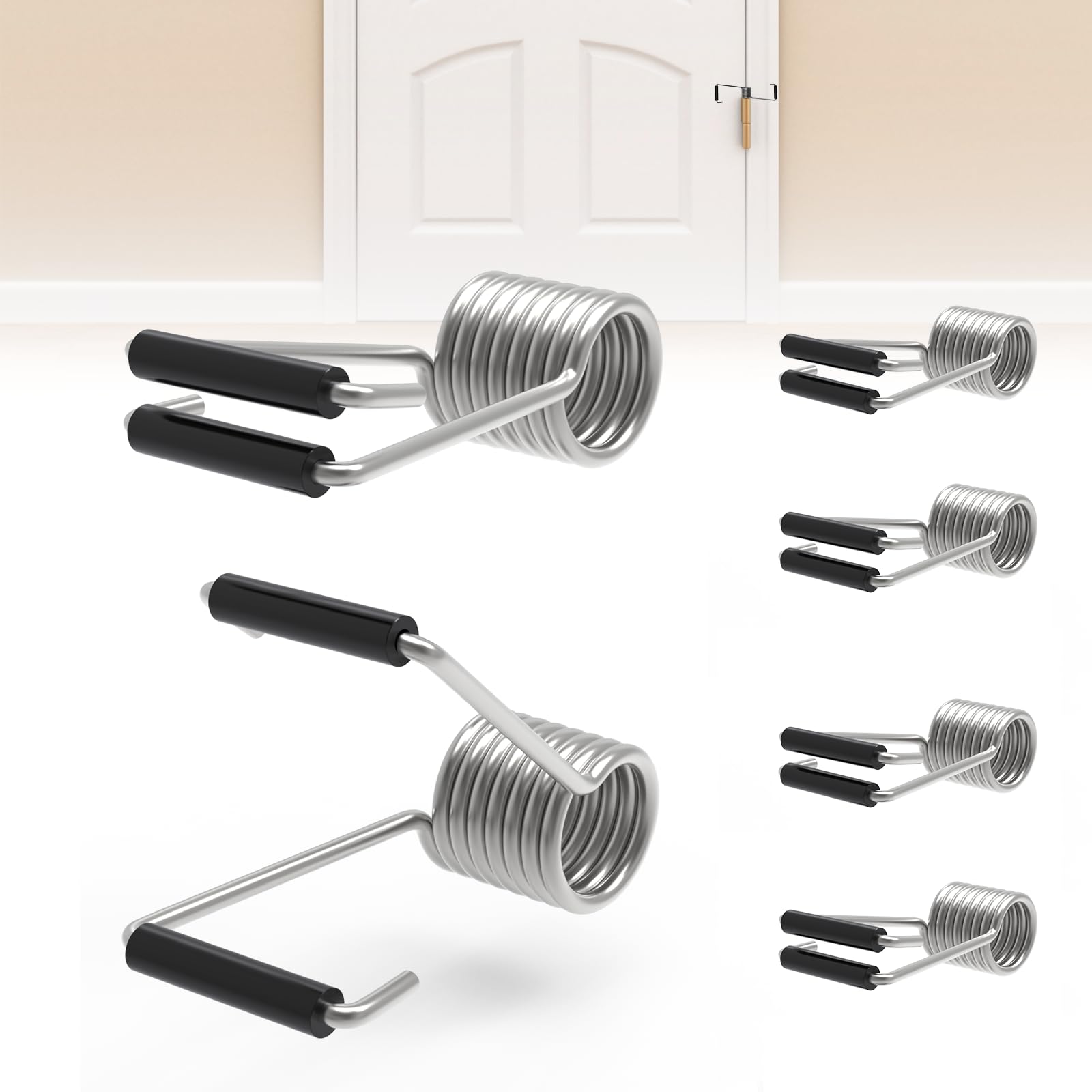 Butterfly Spring Door Closer,Spring Hinge Door Closer Fits on Most Door ...