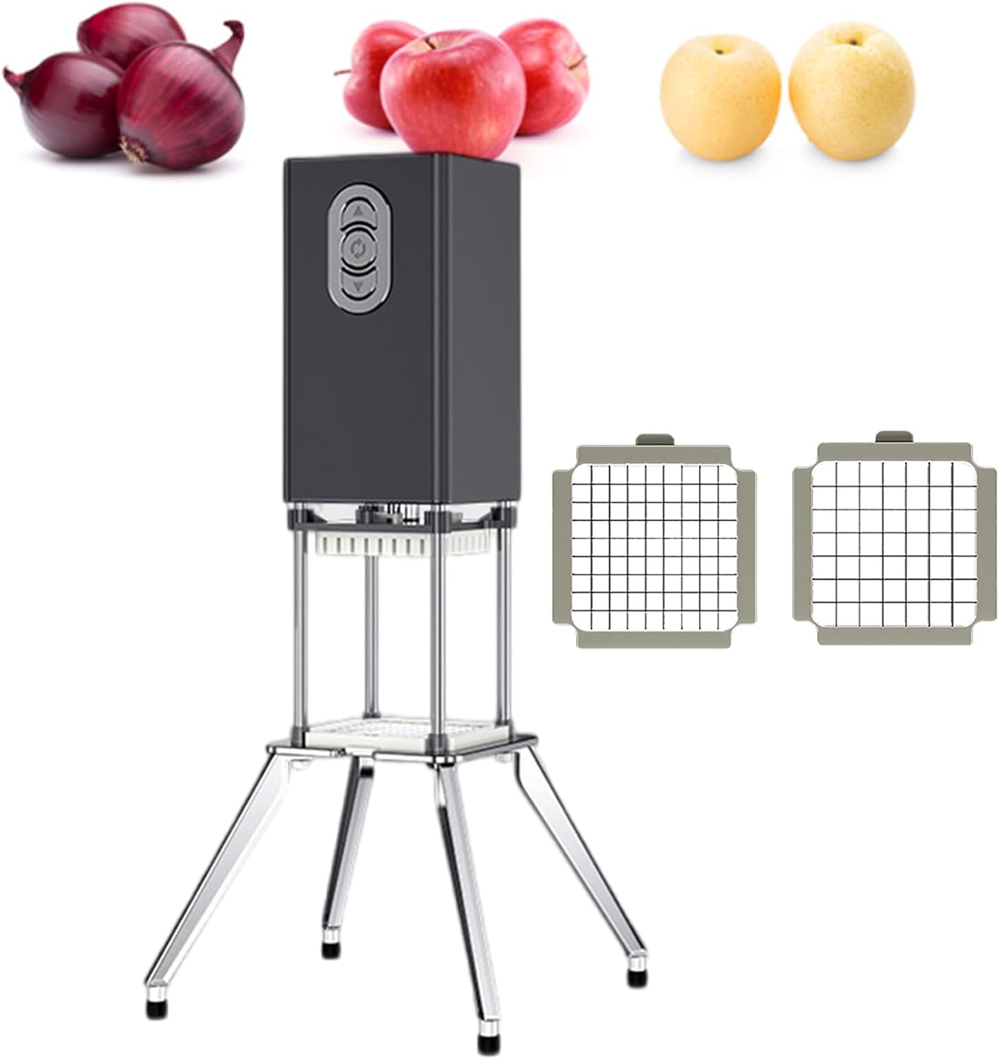 Amazon.com: pedenencelia Electricfrench Fry Cutter Stainless Steel ...