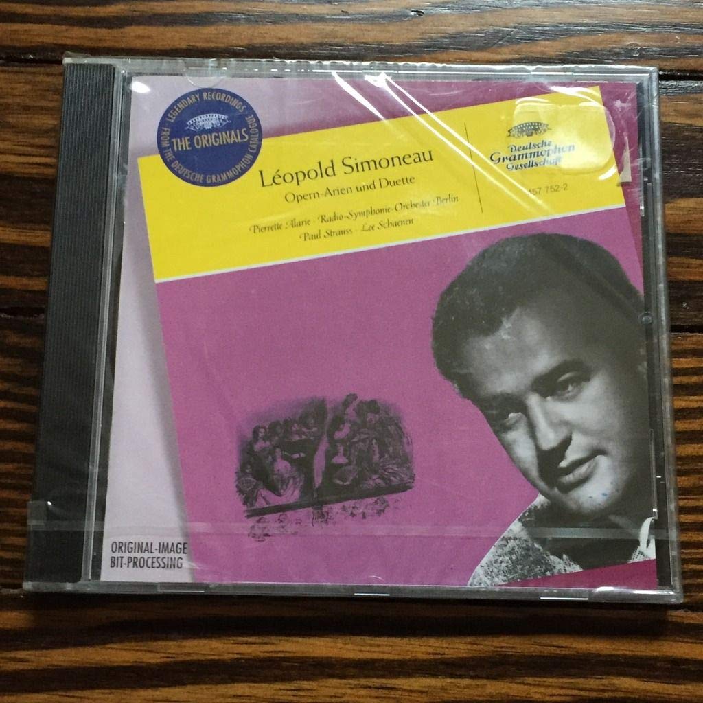 Leopold Simoneau, Lee Schaenen, Paul Strauss, Berlin Radio Symphony ...